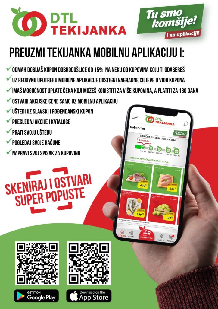 Mobilna aplikacija – Tekijanka